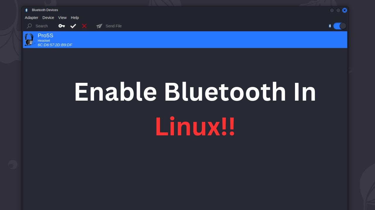How to Enable Bluetooth in Kali Linux (Step-by-Step Guide) - YouTube
