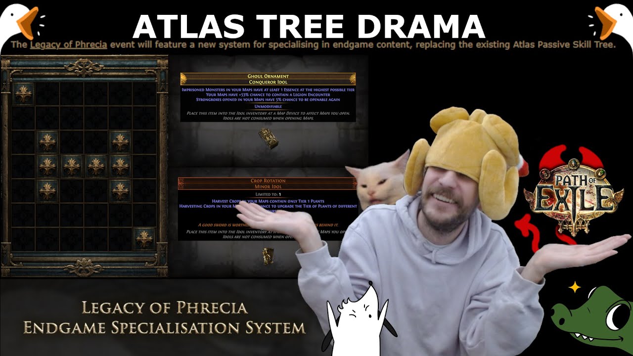 POE Legacy of Phrecia Endgame Atlas Drama Is Confusing - YouTube