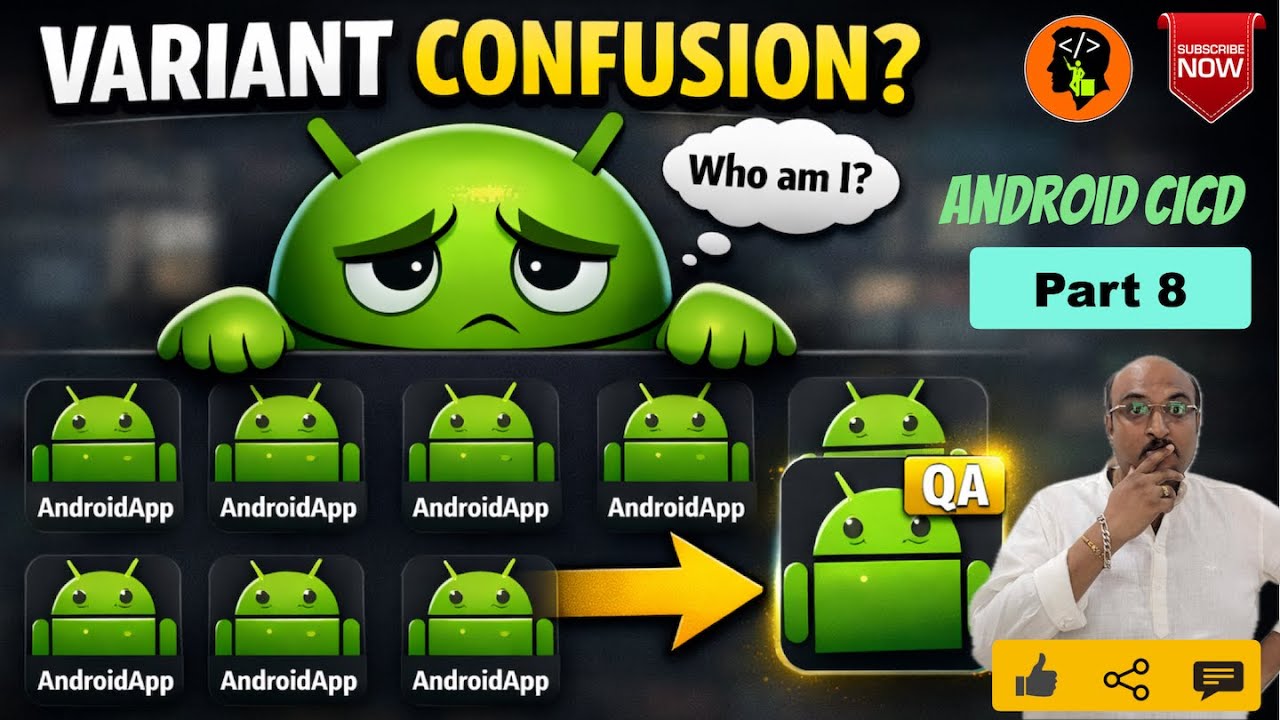 Confusing Android Build Variants? Fix Icons and Names | Android CI/CD ...