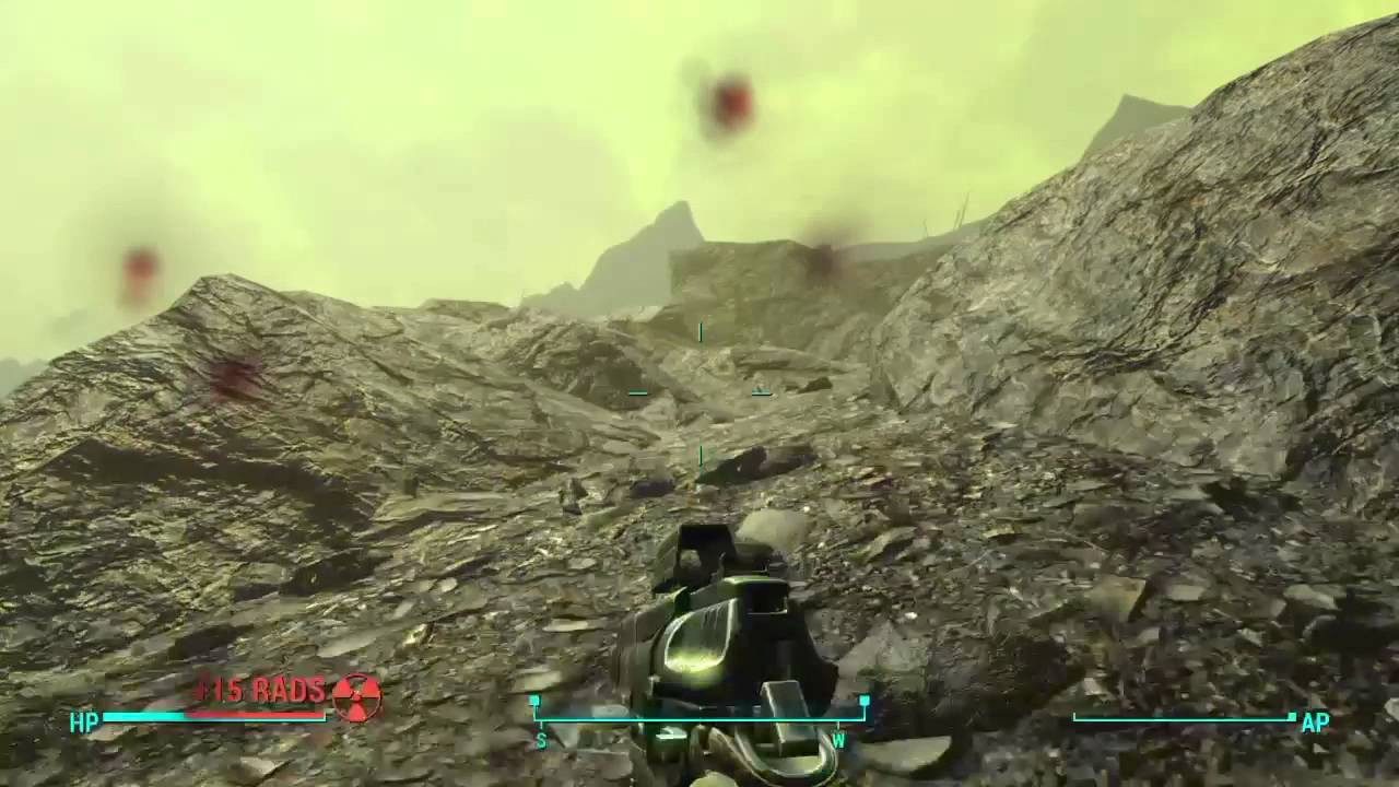 FALLOUT 4 DANGEROUS HIGH RADIATION AREA LOCATION - YouTube
