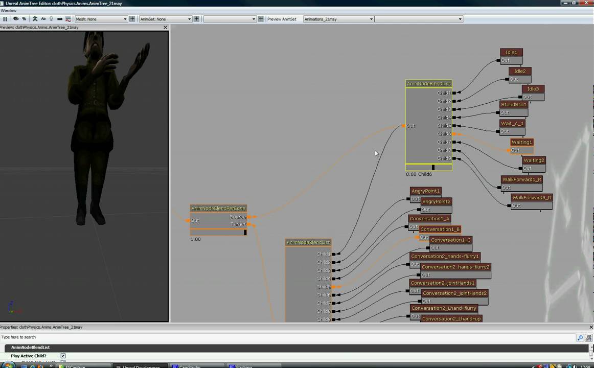 Unreal Development Kit - Legs Animations on separate body parts (UDK ...