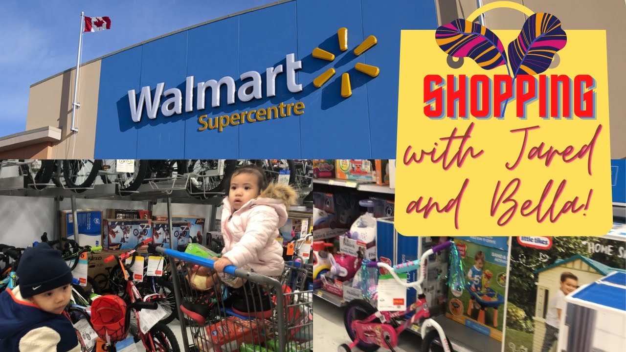 WALMART SHOPPING with toddlers - YouTube