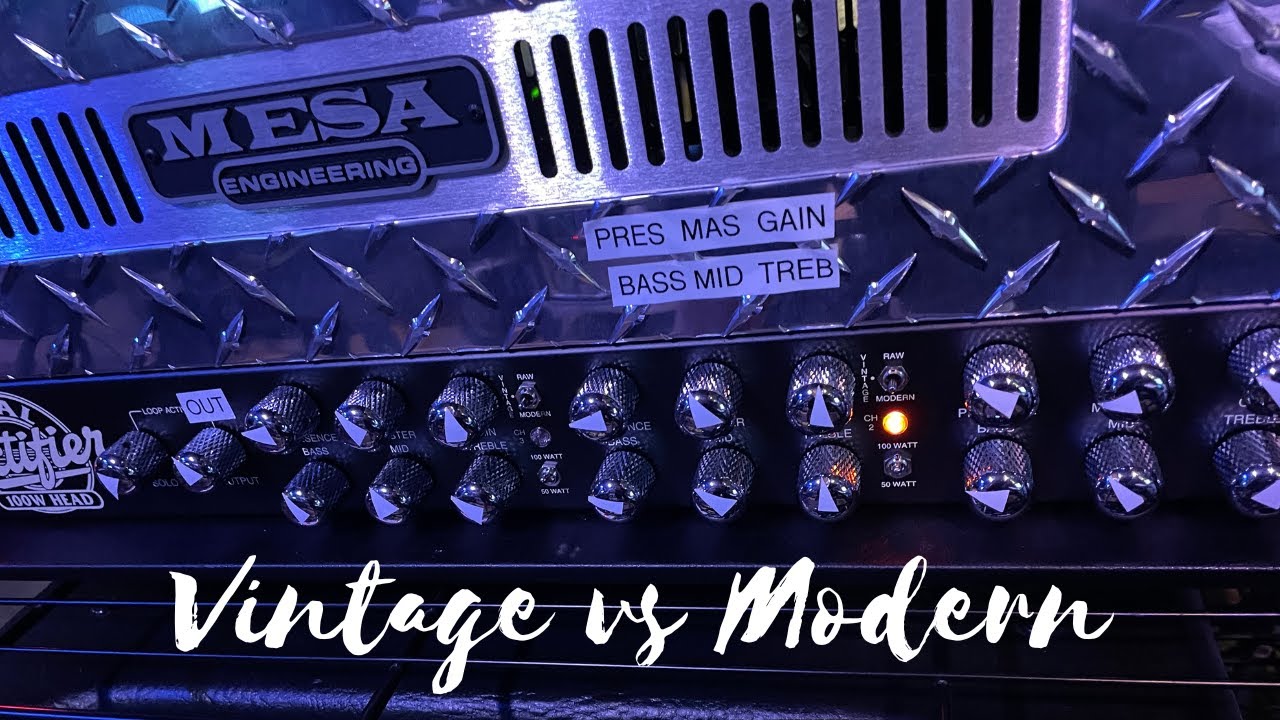 Rectifier | VINTAGE & MODERN MODE - YouTube
