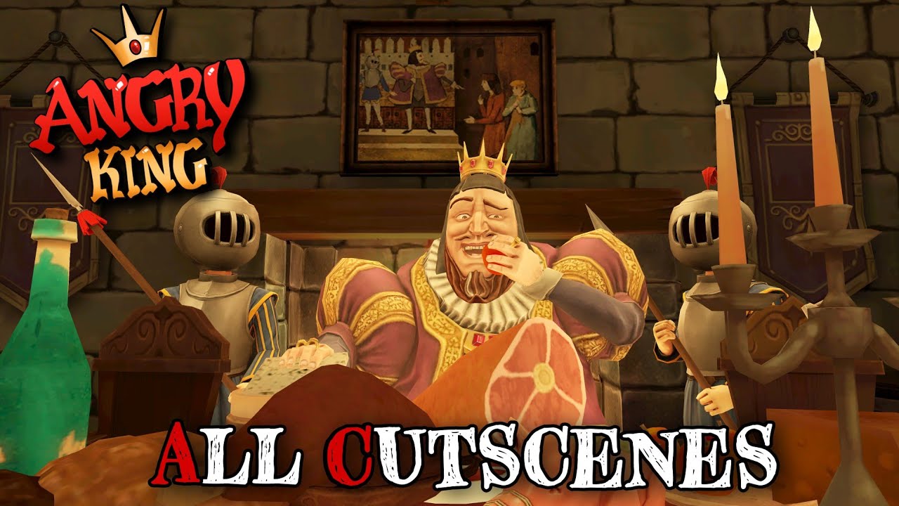 ANGRY KING IS OUT 👑 ALL GAME CUTSCENES🎮 // Angry King - YouTube