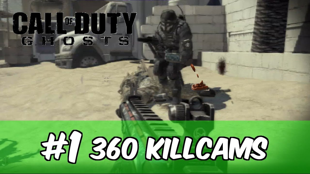 Call of Duty Ghosts - 360 Kill cams (Rocket Launchers, C4 & Shotguns) - YouTube