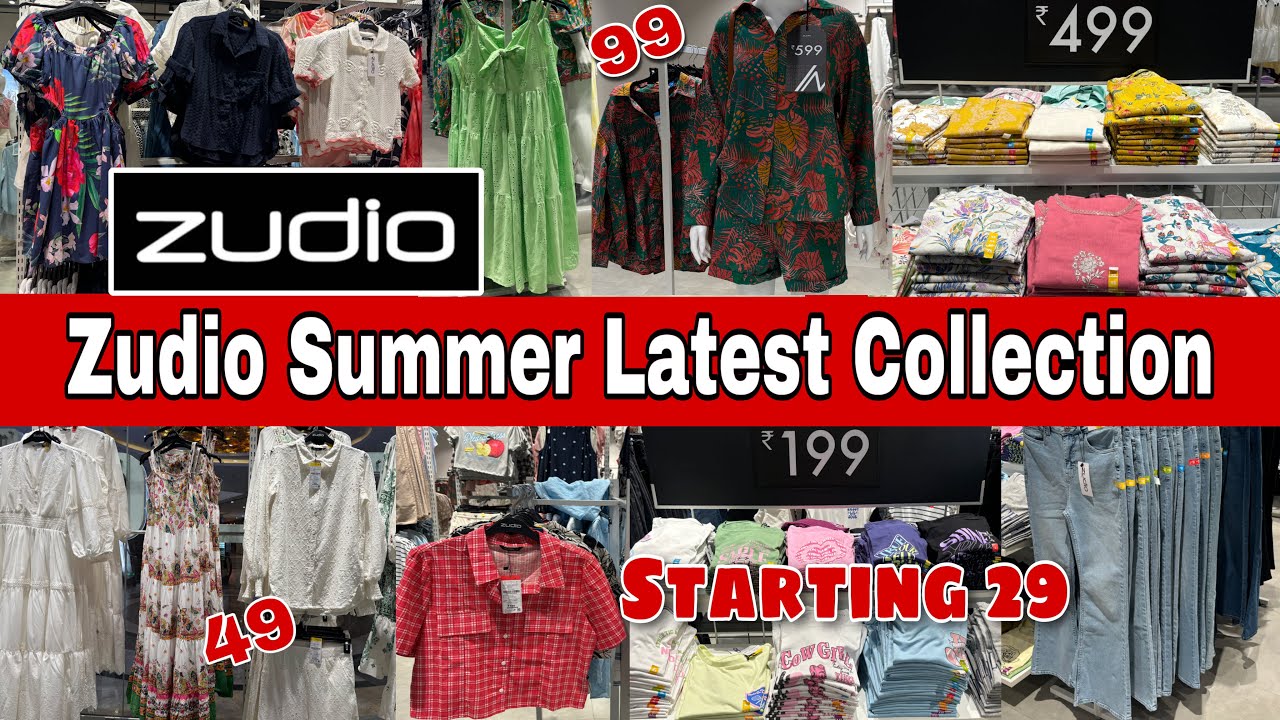 Zudio Summer Latest Collection| Starting 29|| Zudio Shopping | Zudio ...