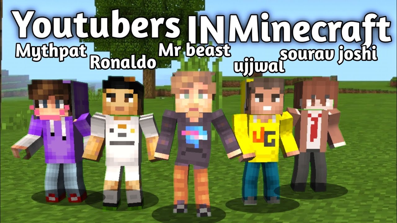 Biggest YouTuber Plays Minecraft in Real Life - Insane Challenge - YouTube
