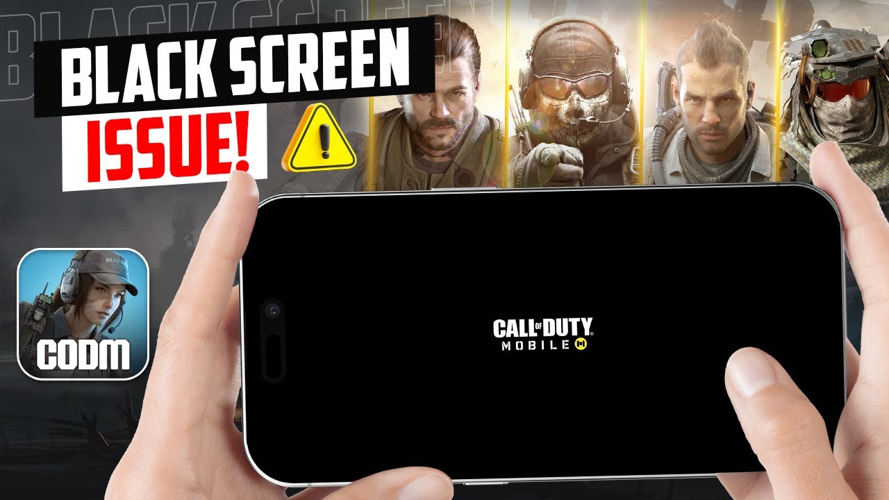 How to Fix Call of Duty Black Screen on iPhone | COD Black Screen ...