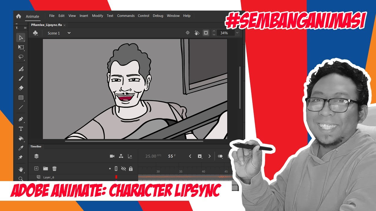 Adobe Animate: Character Lipsync - YouTube