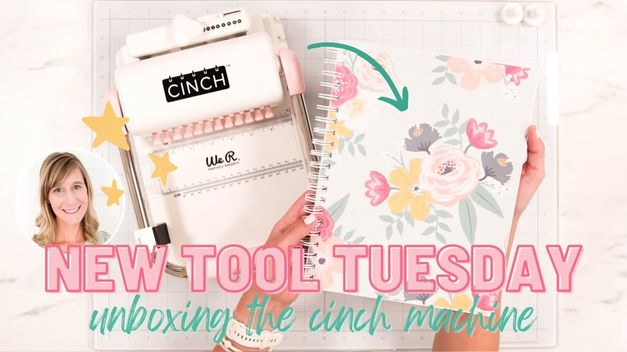Unboxing the Cinch Machine | How To Make A Notebook With the Cinch ...