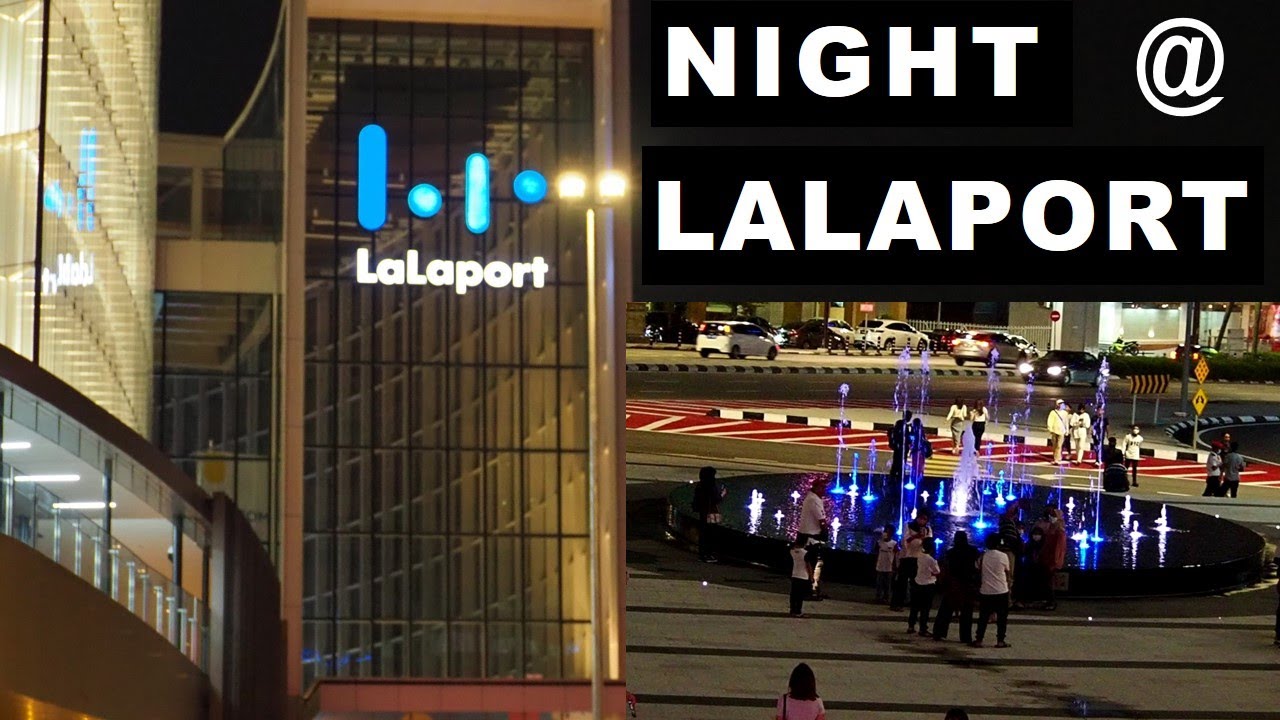 LALAPORT BUKIT BINTANG CITY CENTRE VIEW AT NIGHT KUALALUMPUR MALAYSIA ...