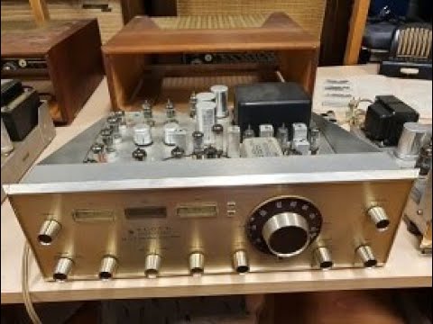 A rare H.H Scott 4310 FM stereo wideband broadcast monitor - YouTube