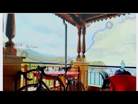 La Corniche Kabylie - de Bejaia à Jijel - voyage à 🚲 #vélo #2024 # ...