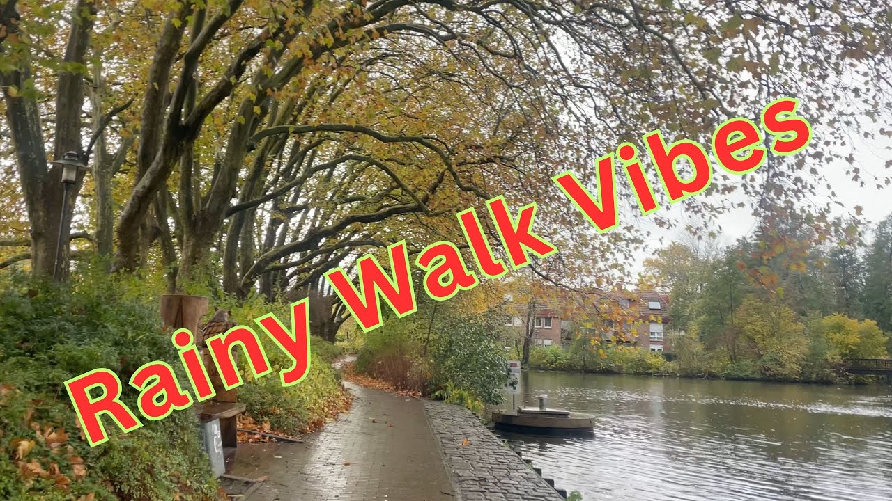 Rainy Day Walk: Peaceful Stroll Through City and Nature #walking # ...