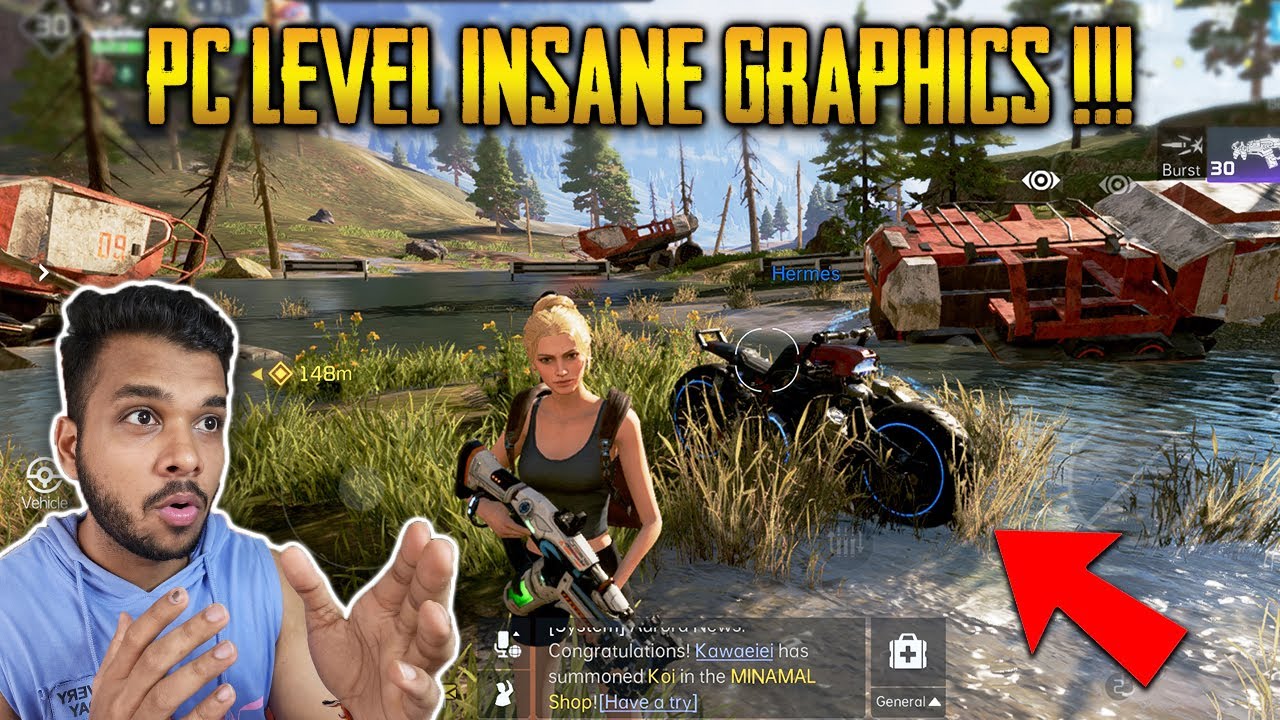 EARTH REVIVAL EXTREME GRAPHICS | PC GRAPHICS ON MOBILE💀🥵- NEW SCI-FI ...