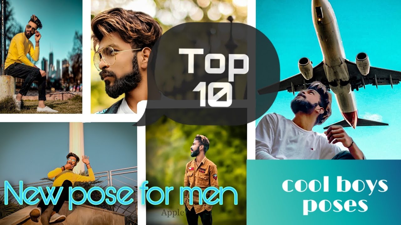 Top 10 cool boys pose for photoshoot 💪😎2020. [Boys photo shoot pose ...