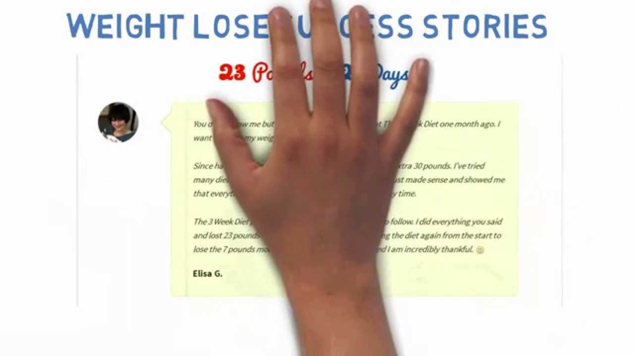 3 Week Diet Review - 2015's Best Weight Lose Method - YouTube