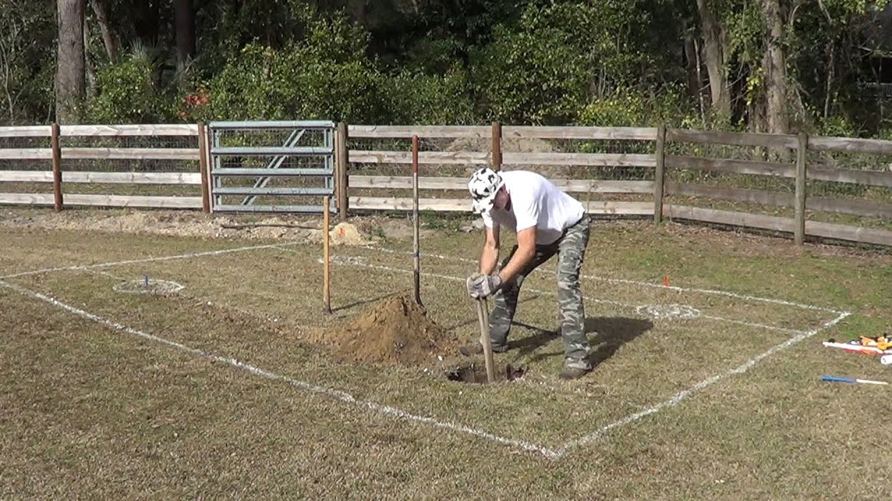 IronRidge Ground Mount Solar: Layout and Dig - YouTube