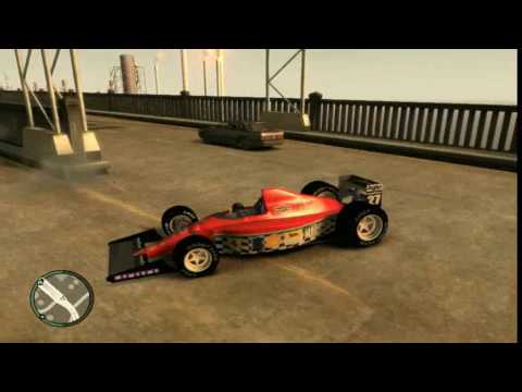 GTA 4 Car Mods Formula One Car Skin - YouTube