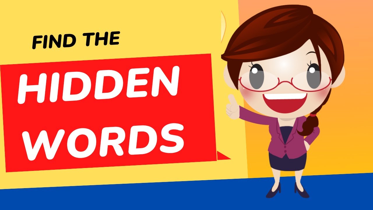 Hard riddle | find the hidden words #riddles - YouTube