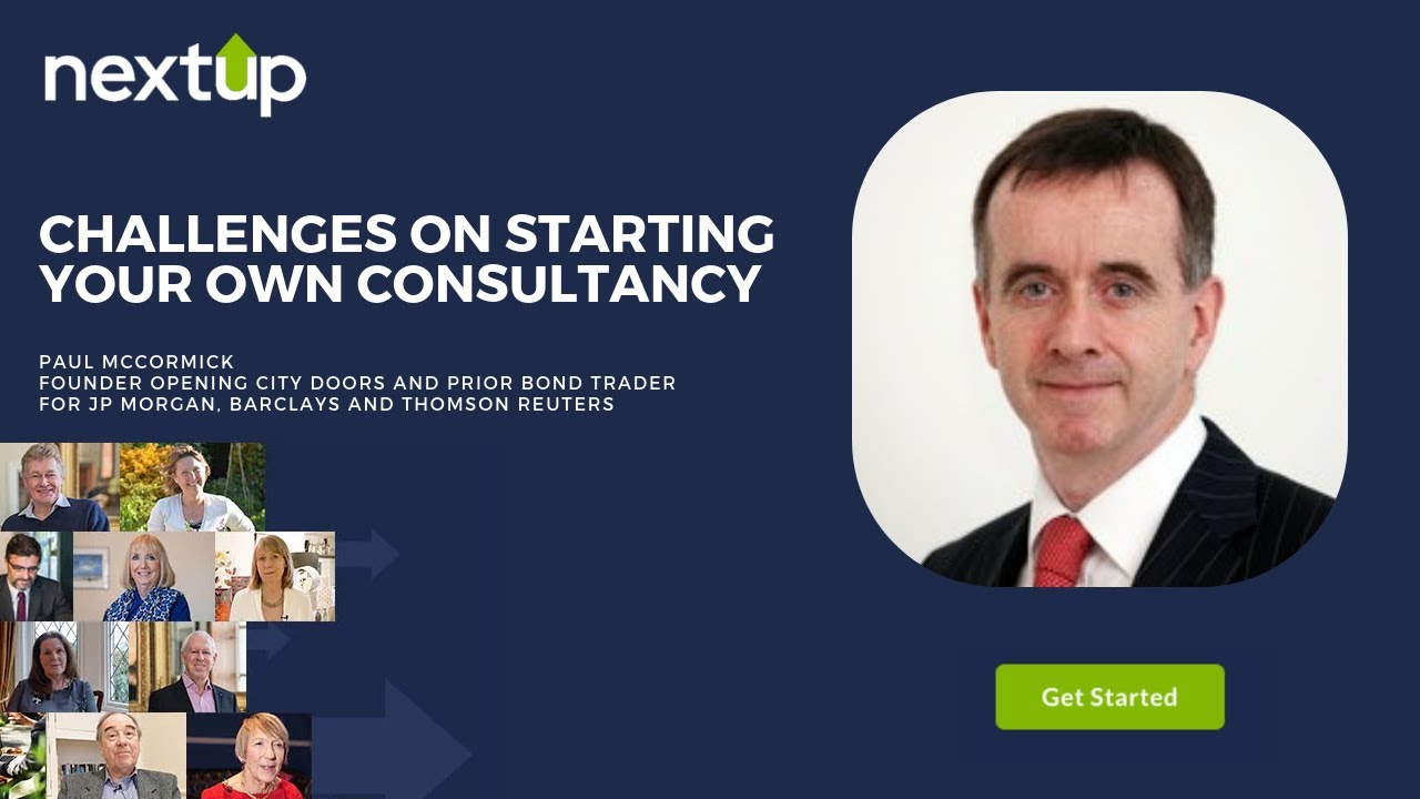 Paul McCormick challenges starting consultancy