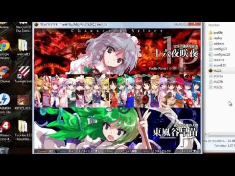 Como Desbloquear A Los Personajes De TouHou 12.3 Hisoutensoku - YouTube