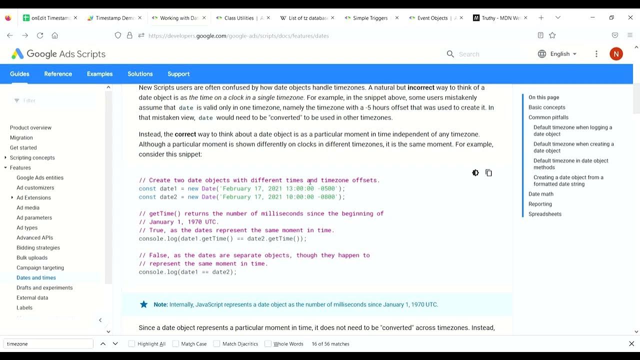 Timestamp Changes In Your Google Sheet With Google Apps Script - YouTube