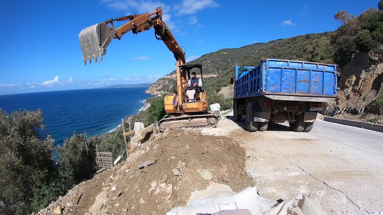 excavating by the Aegean Sea.. - YouTube