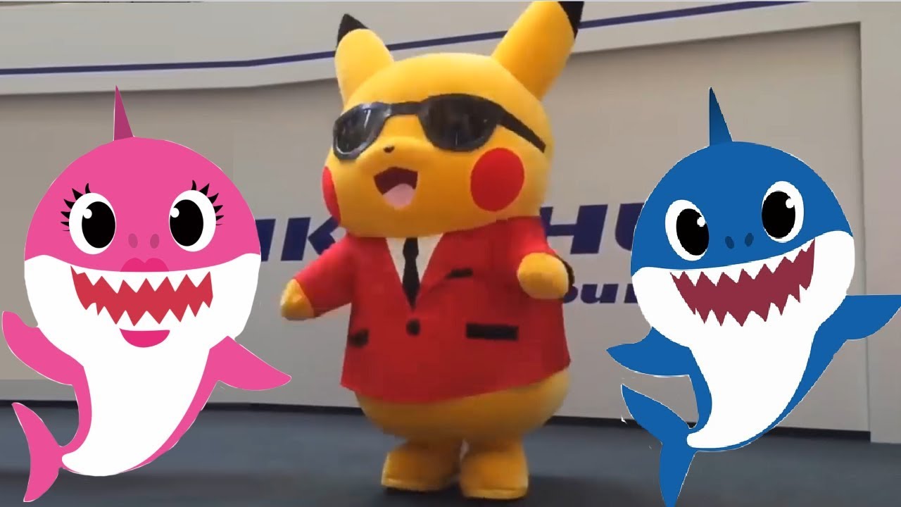 Baby Shark Song Original 1 Hour - Dance Baby Shark With Pikachu - YouTube