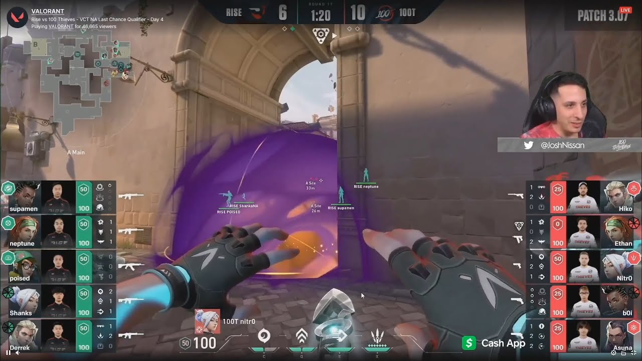 100t Steel react's to nitr0 MEGA whiff - YouTube