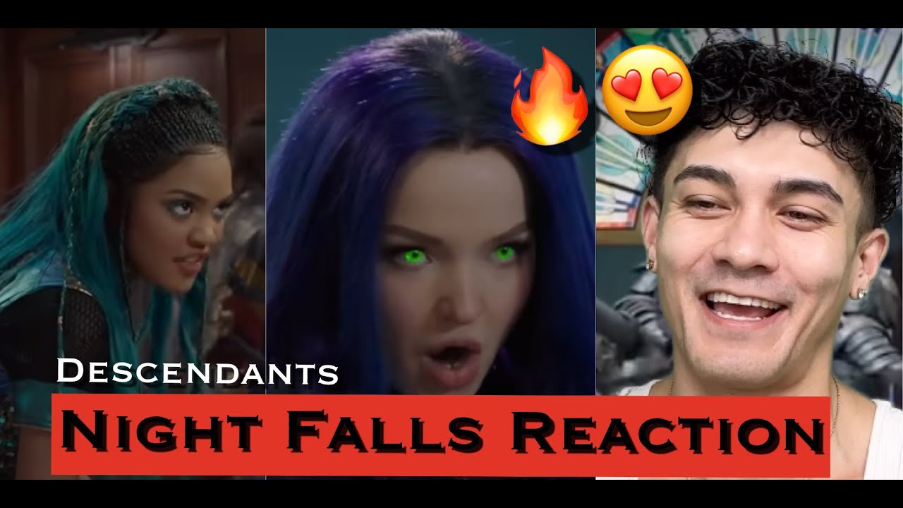 Reacting to “Night Falls” From Descendants 3 | EPIC Battle Scene ...