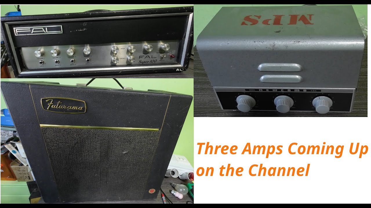 What Amps are Coming Up on the Channel? Fal Super 100, Selmer Caravelle ...