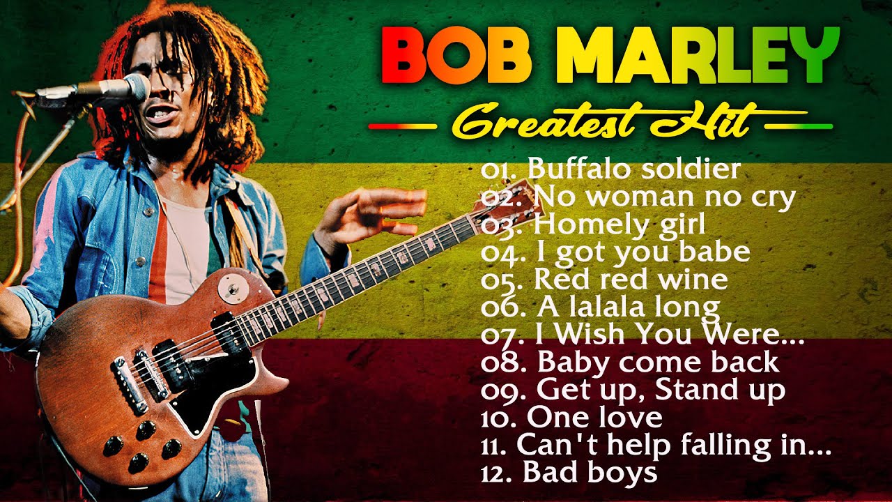 BOB MARLEY GREATEST HITS FULL ALBUM WITH LYRICS - THE VERY BEST OF BOB ...