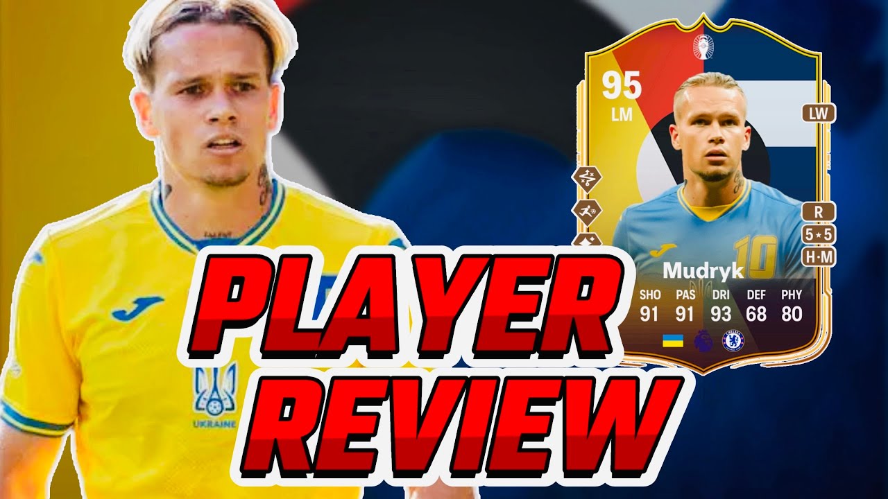 FC 24 - 95 MUDRYK PLAYER REVIEW - YouTube