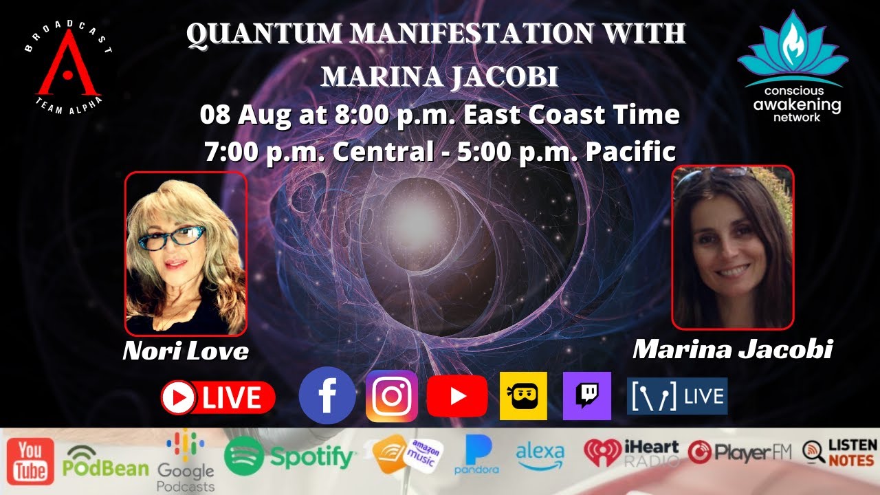 Quantum Manifestation with Marina Jacobi - YouTube