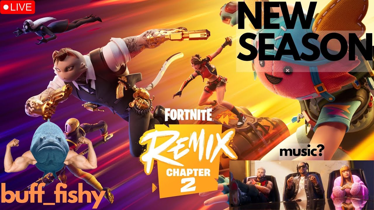 CHAPTER 2 REMIX IS HERE! FORTNITE LIVE! - YouTube