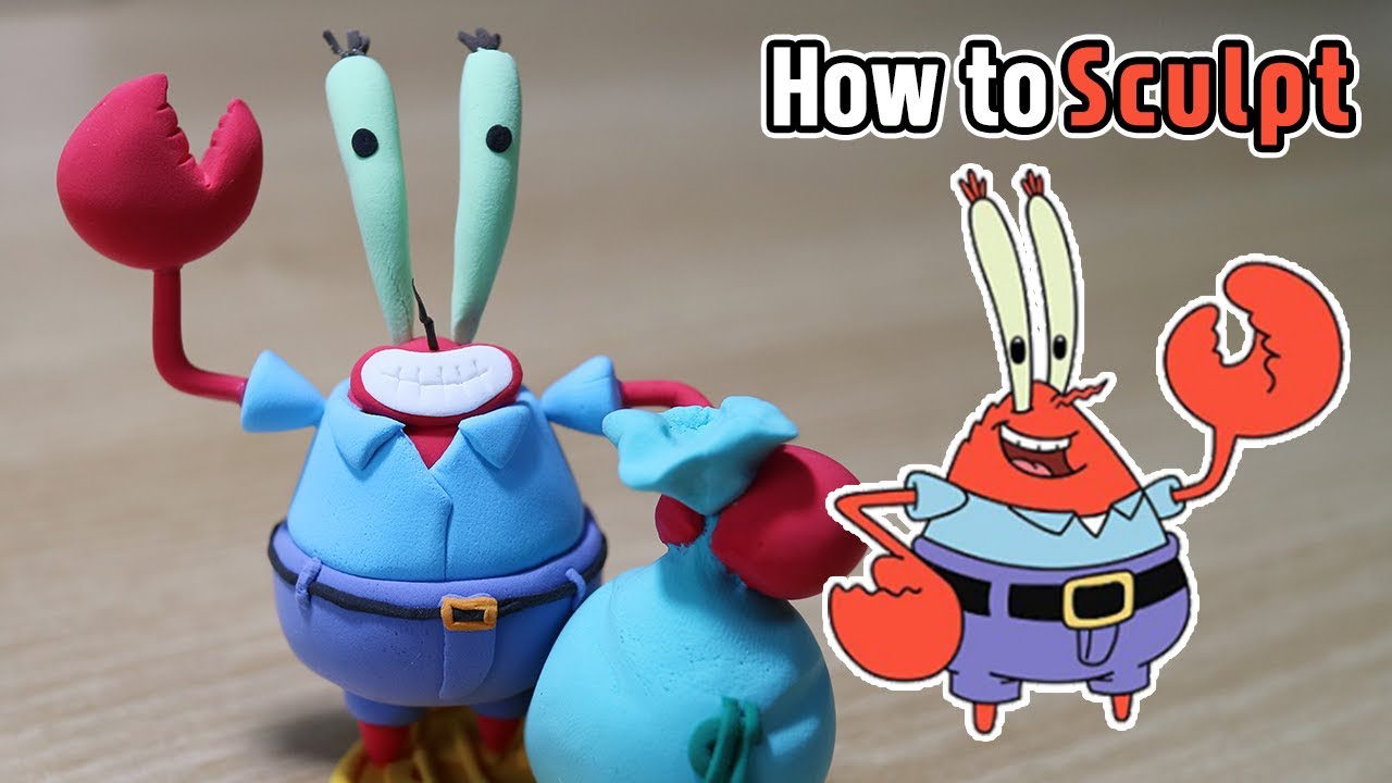 Hello, I Like Money! | How to sculpt SpongeBob SquarePants 'Mr. Krabs ...
