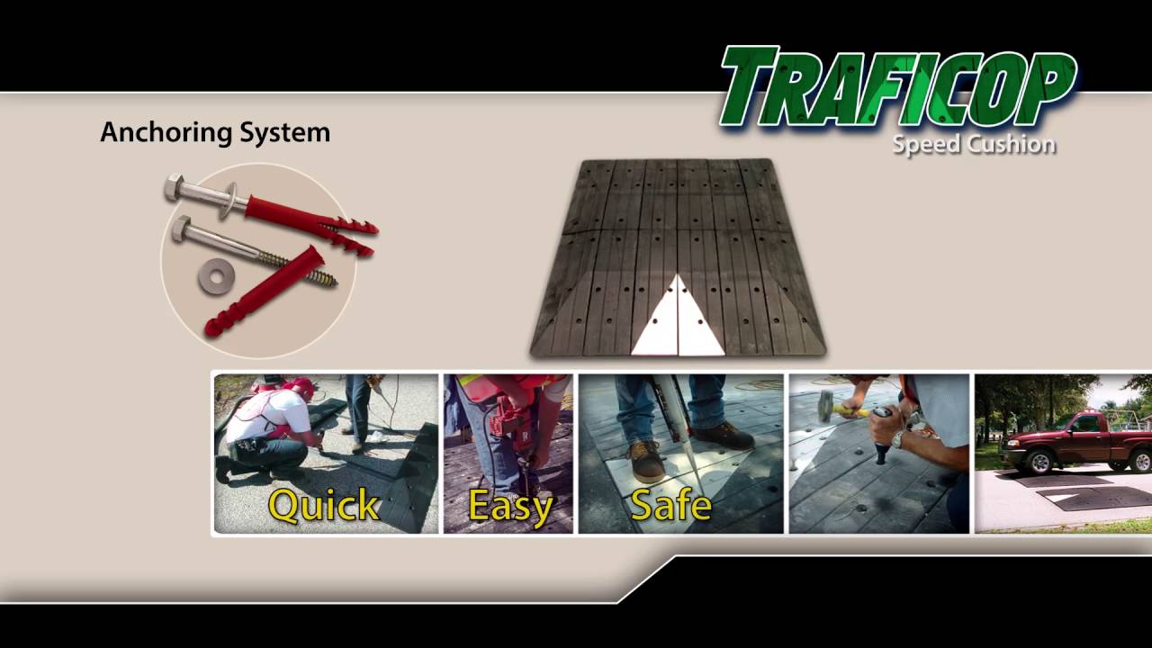 The Traficop Traffic Calming System - 2016 - YouTube