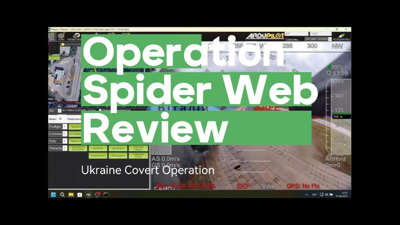 Operation Spider Web - Review (English Version) - YouTube