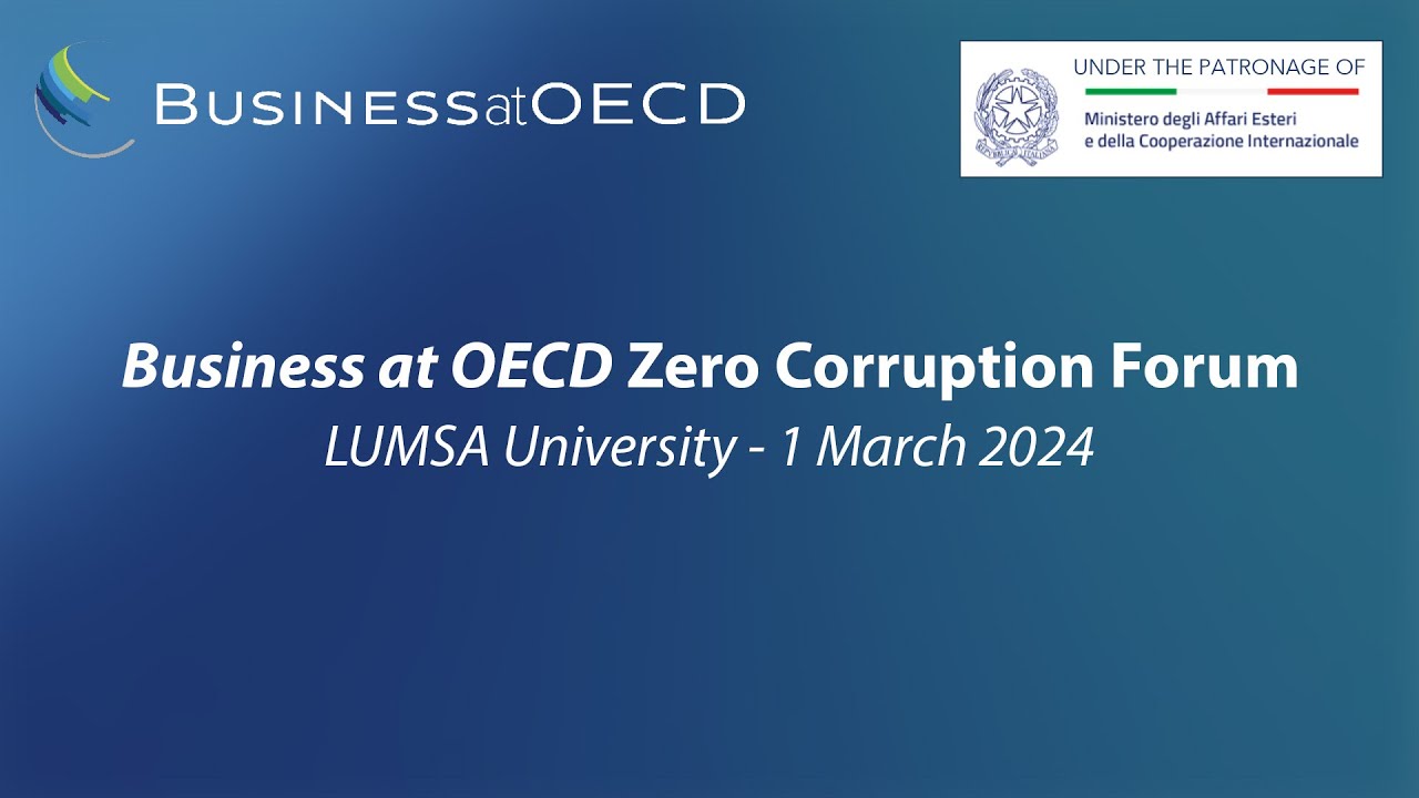 Launch Event for Zero Corruption Campaign - YouTube