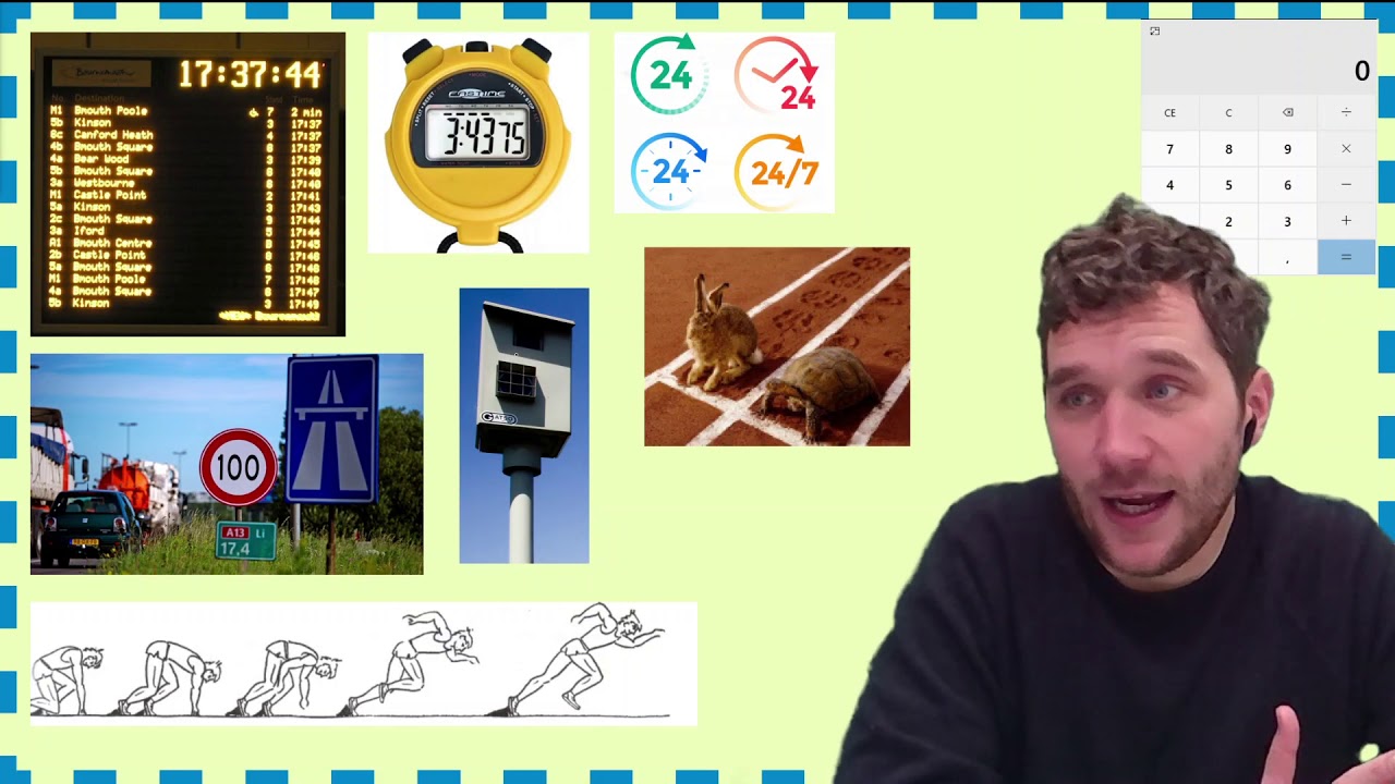 Grootheden en eenheden tijd en snelheid basis - YouTube