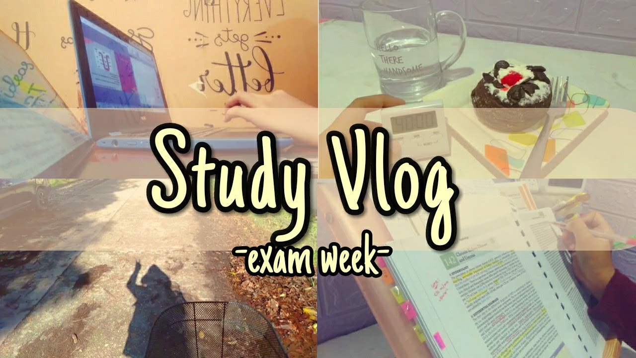 Study vlog: (1st vlog) Exam week || studymates - YouTube