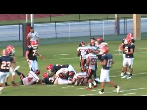 Trenton Saunders #73 Mid season senior highlight tape 2012 OL/DL - YouTube