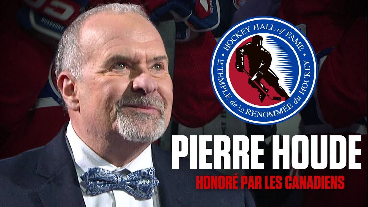 Hommage à Pierre Houde au Centre Bell - YouTube