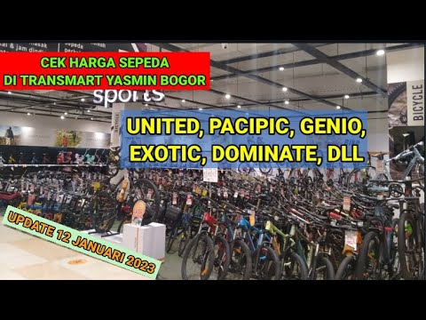 HARGA SEPEDA DOMINATE, GENIO, PACIFIC, EXOTIC TERBARU 2023 BULAN ...