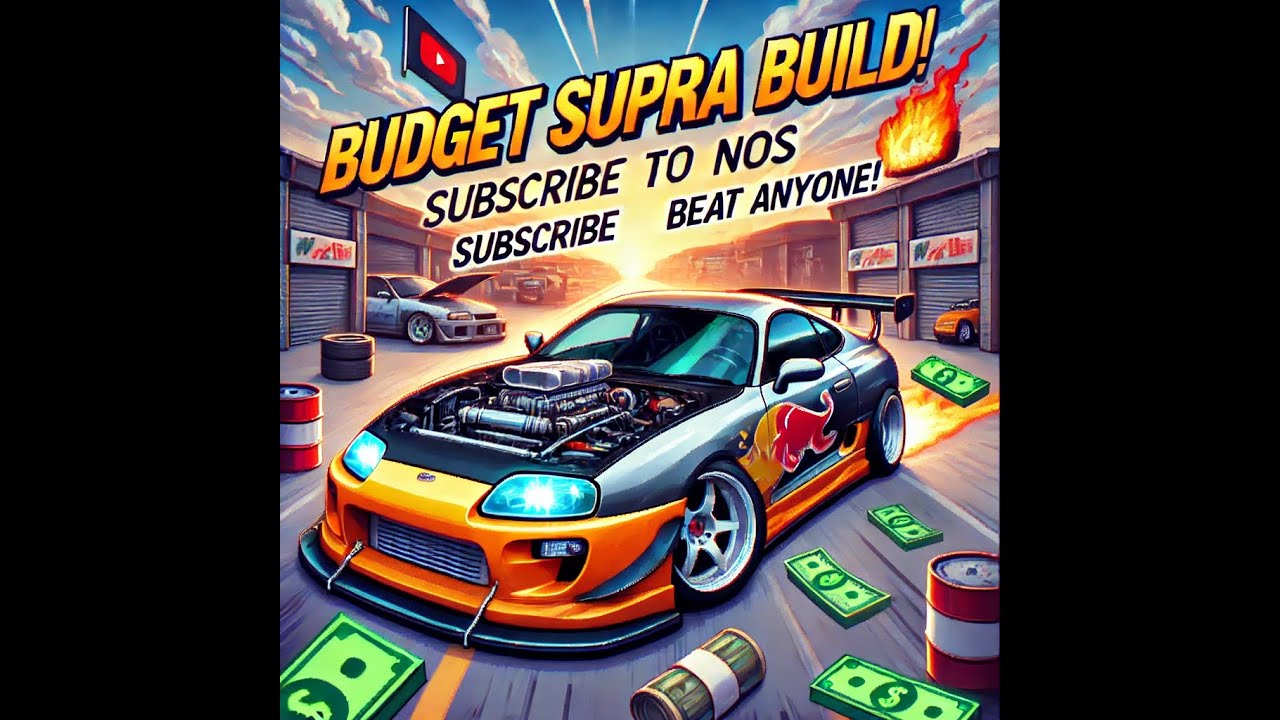 Toyota Supra budget build (pixel car racer) - YouTube