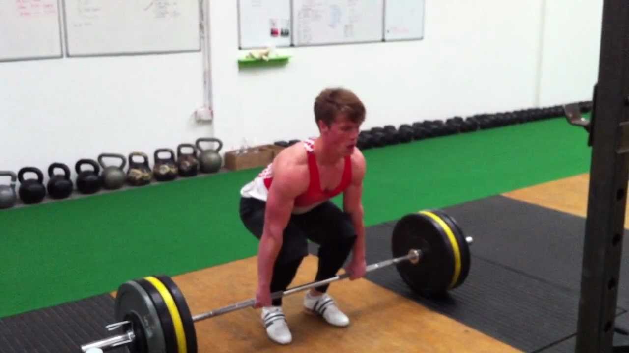 Strength training for Sprinters - Hang Clean - YouTube