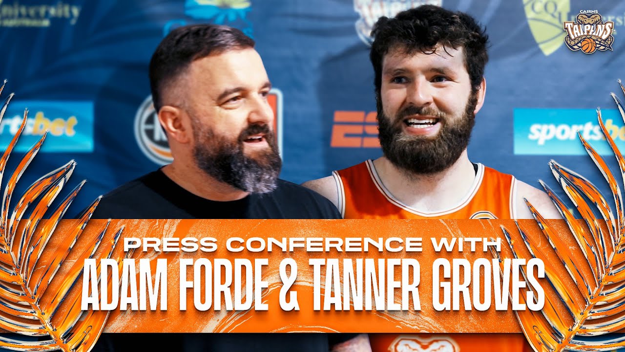 Press conference with Adam Forde & Tanner Groves (18/12/2024) - YouTube