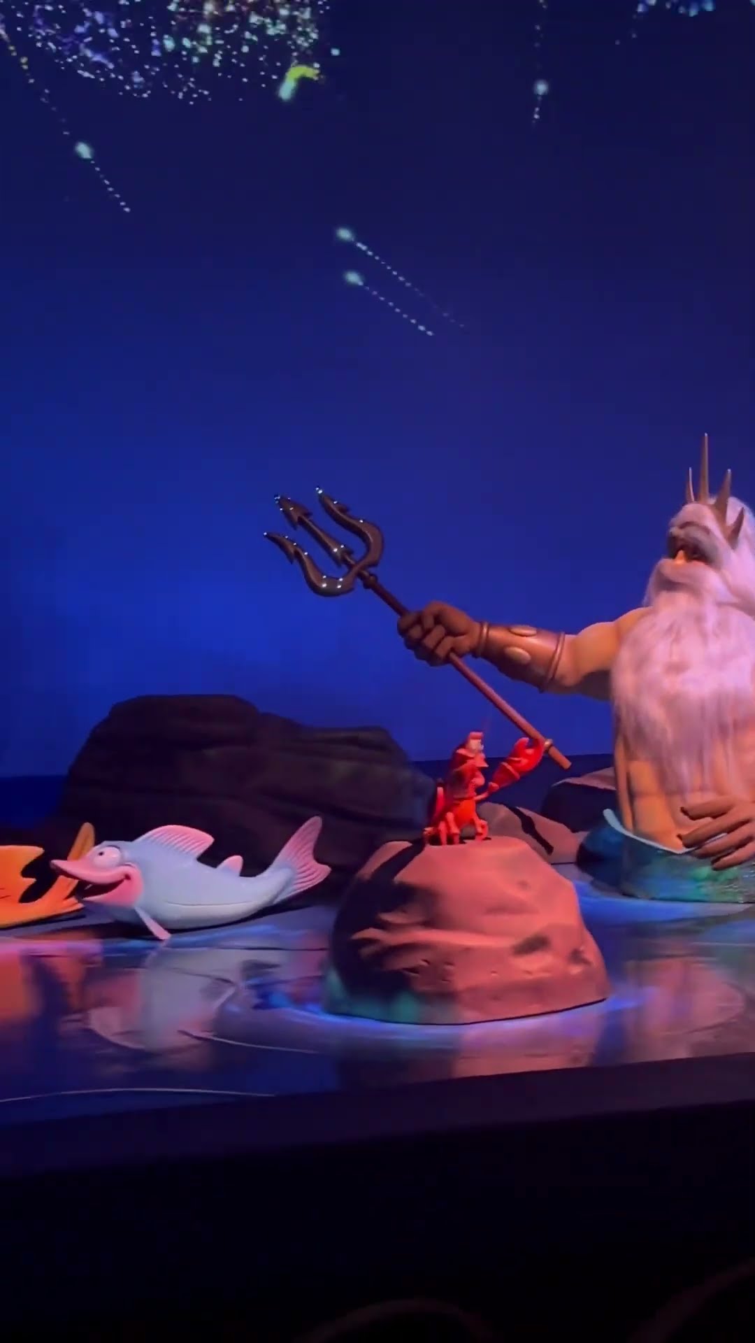 Disney world under the sea ride - YouTube