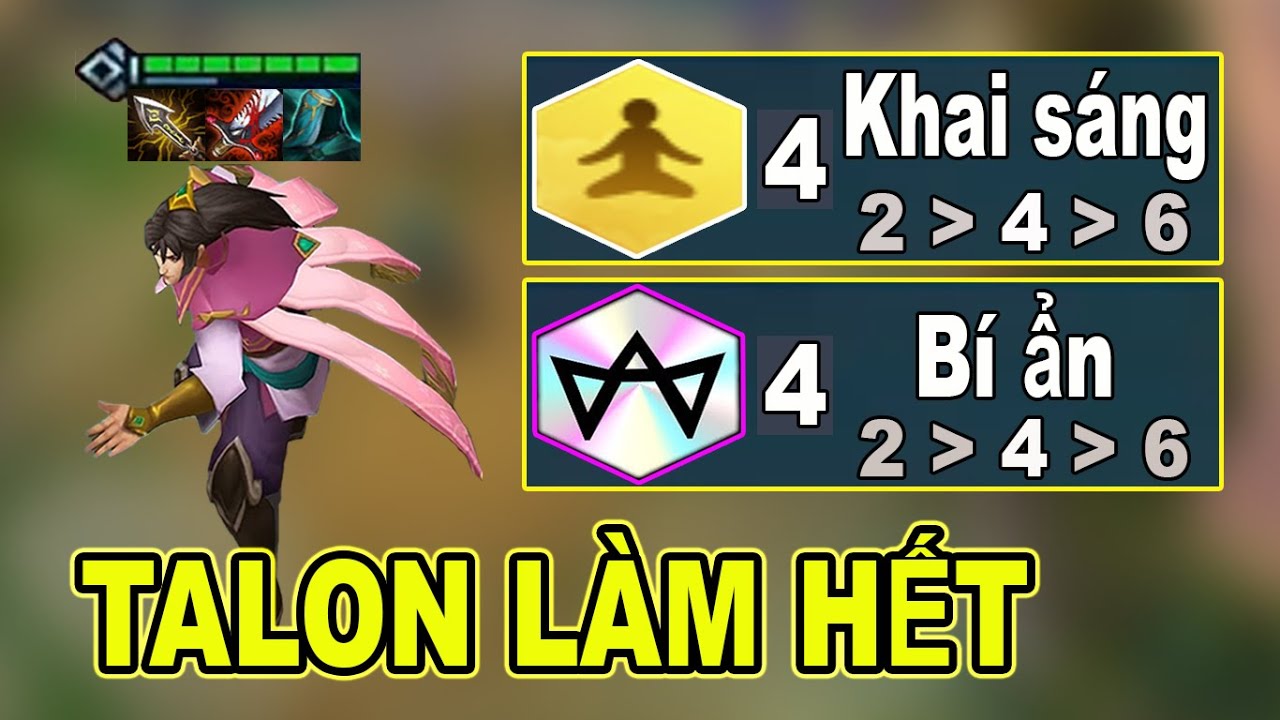 TALON + (4 KHAI SÁNG 4 BÍ ẨN) | TALON LÀM HẾT | ĐẤU TRƯỜNG CHÂN LÝ ...